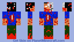 guy with a lot of wound Help....... Minecraft Skin